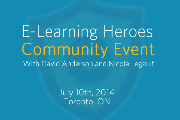 E-Learning Heroes Community Event: Toronto – Ashley Chiasson, M.Ed
