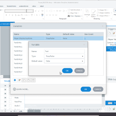 Storyline Tutorials – Ashley Chiasson, M.Ed